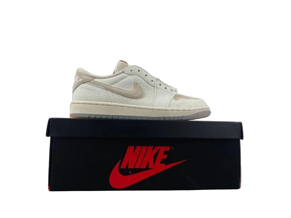 Air Jordan 1 Low "Black Nubuck/Yellow Jade" (Copy) - Prime Reps